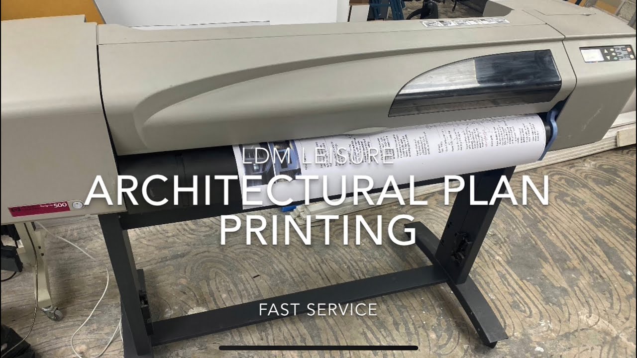 Architectural Plan Printing