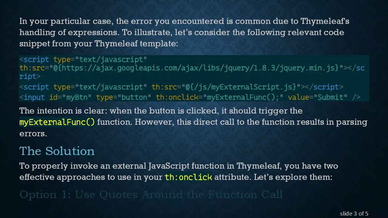 How to Call External JavaScript Function from a Thymeleaf Template