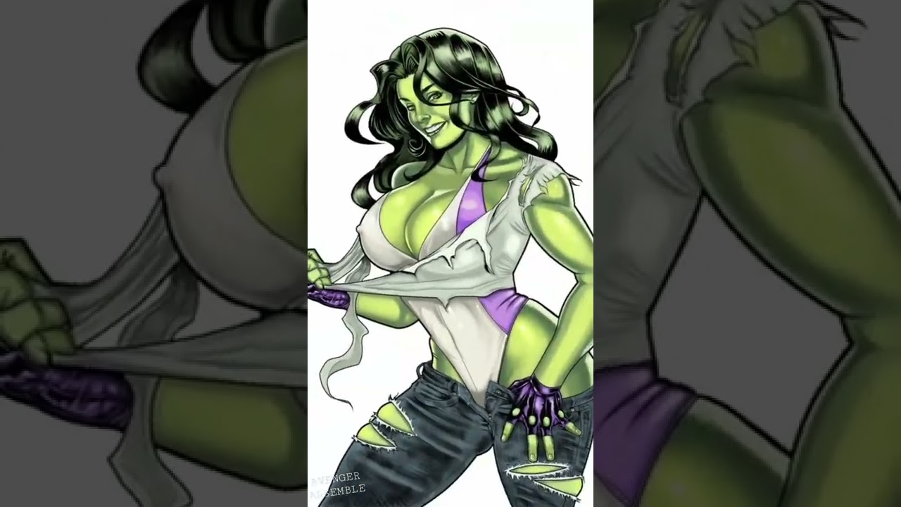 Fan Art She Hulk Unoffical Pictures || Come On Make Her Angry 🔥🔥