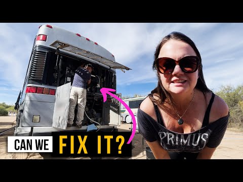 The Bus Won't Start Without This // Buslife in Arizona