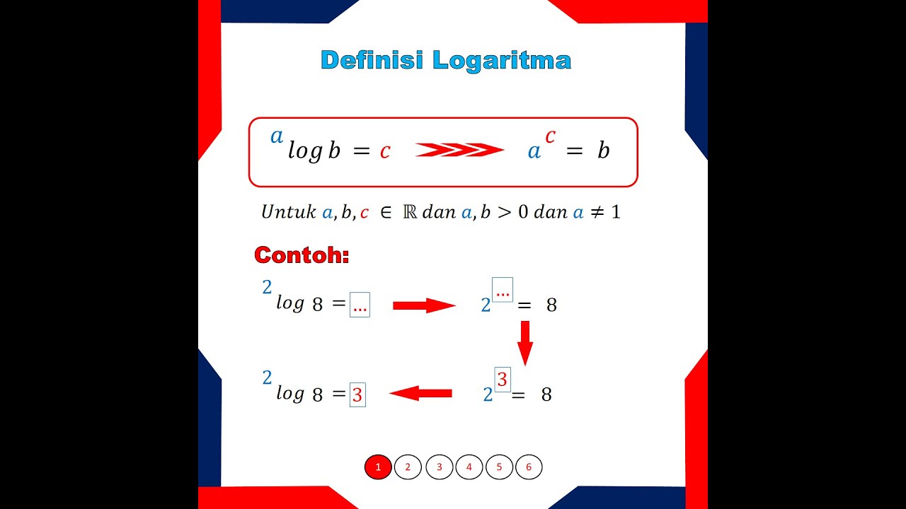 Materi Matematika : Definisi Logaritma