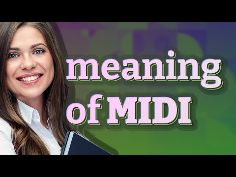 Midi | meaning of Midi