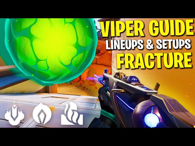 Valorant guide: Best Viper lineups on Fracture (Patch 5.07)