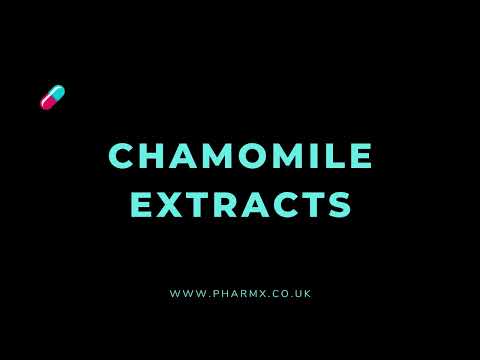 How to pronounce Chamomile extracts