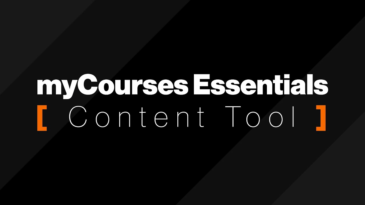 Content Tool Overview