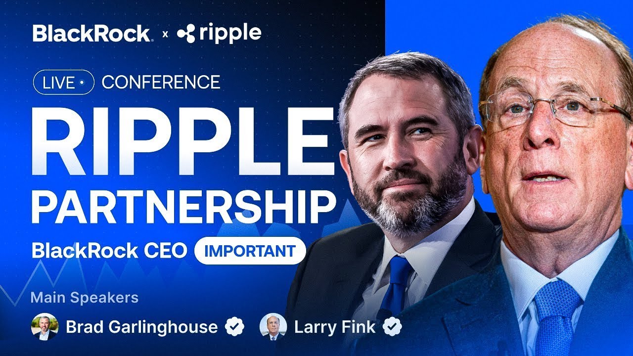 Brad Garlinghouse: Ripple Takes Over Tokenization! BlackRock Enters the Game - XRP News