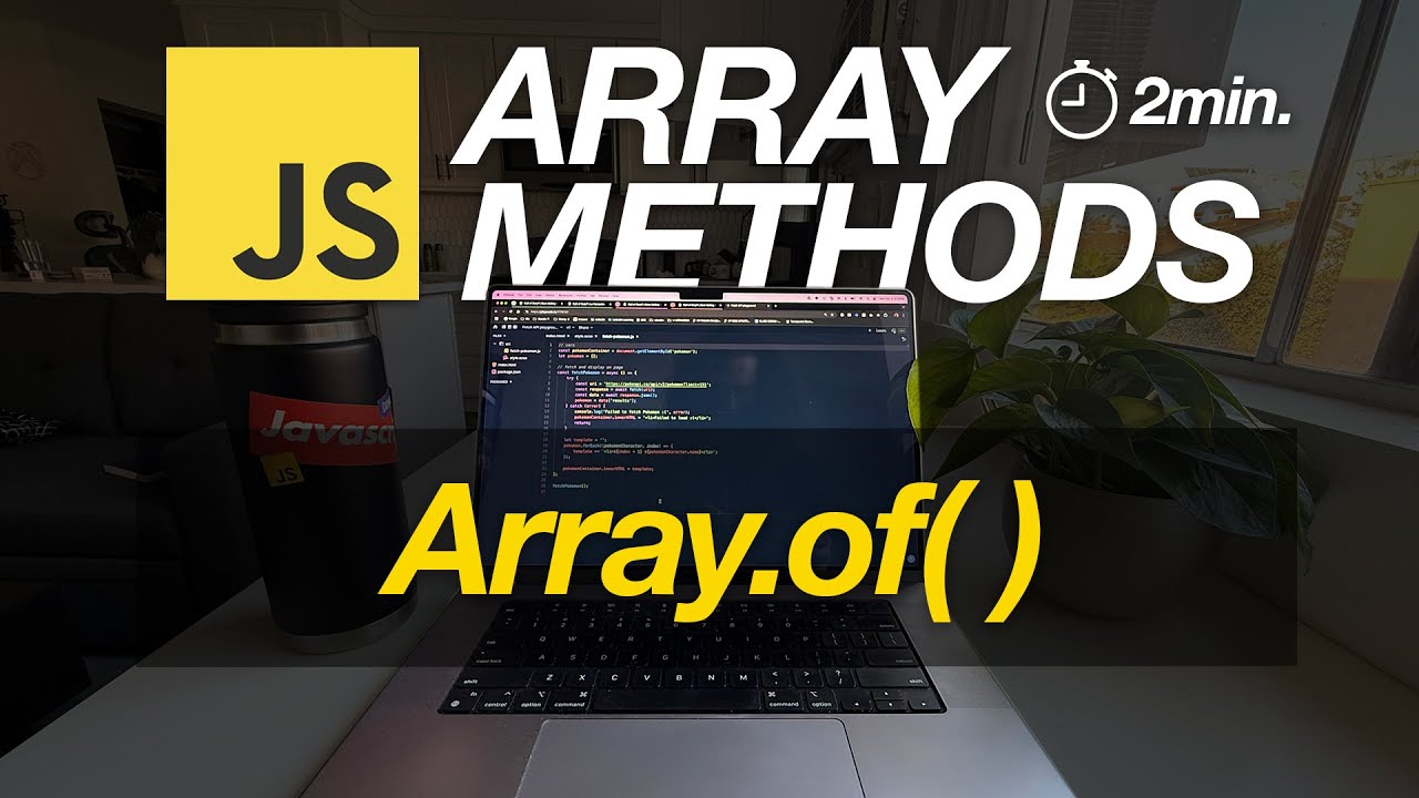 JavaScript Array Methods in Minutes: Array.of( ) — 3 EXAMPLES!