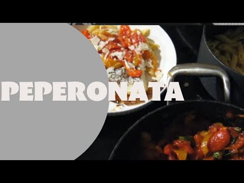 Recette de la PEPERONATA de Josée di Stasio #poivrons #tomates #peperonata #pâtes
