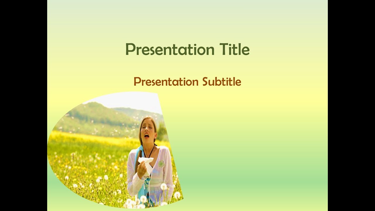 Immunology & Allergy Powerpoint Template - Free Download