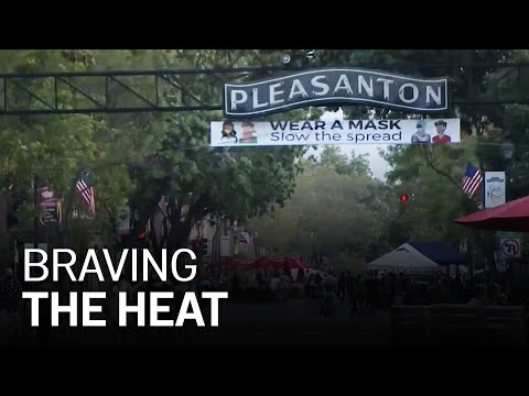 East Bay Residents Brave the Heat