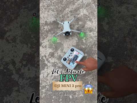 DJI MINI 3 pro FPV mode activateπ #djimini3pro #dji #drone #tech #djidrone