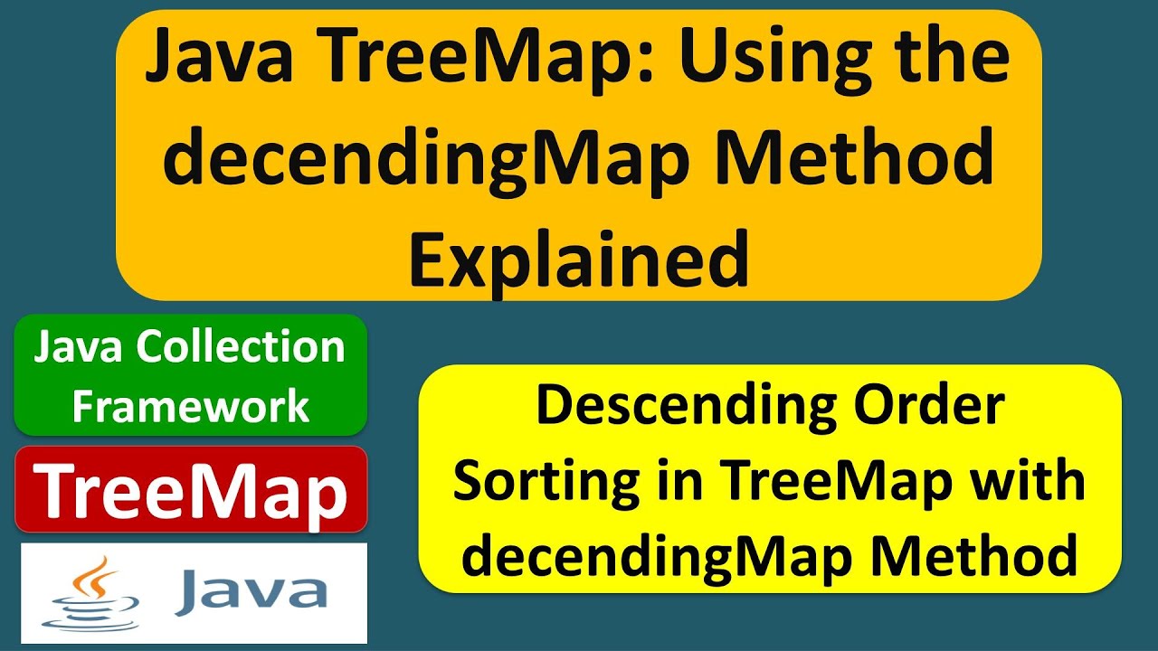 Java TreeMap: Using the decendingMap Method Explained | Java Collection Framework