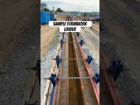 Pre-Cast formwork Girder| #bridge #bridgeconstruction #civilengineering #construction #girder