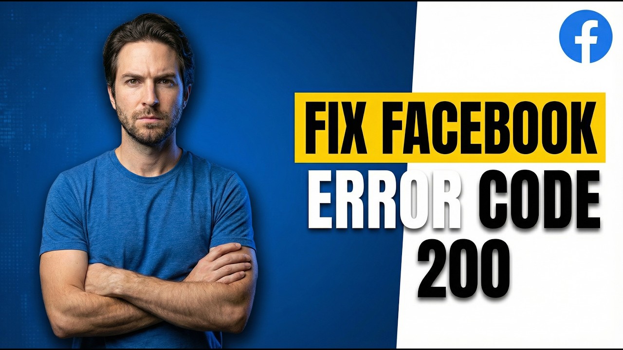 Fix Facebook Error Code 200 (2026 Easy Guide)