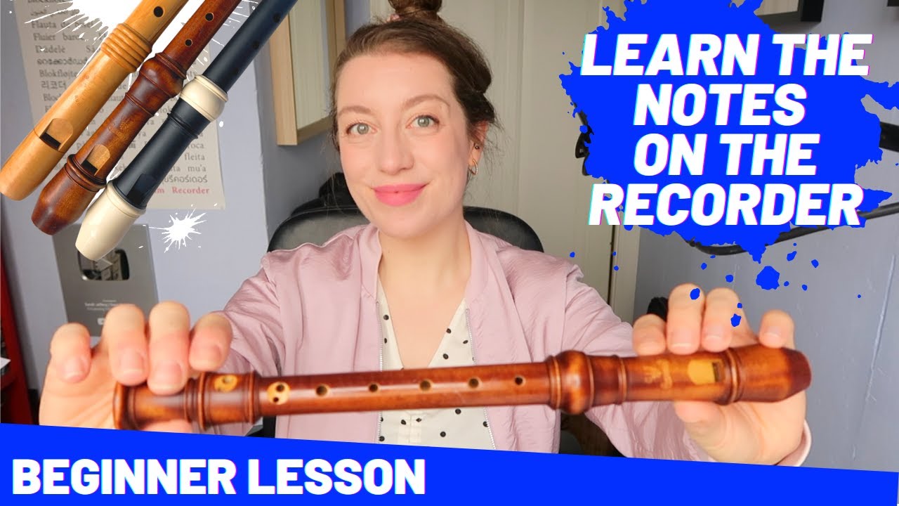 Beginner Recorder Lesson: learning the notes | Team Recorder