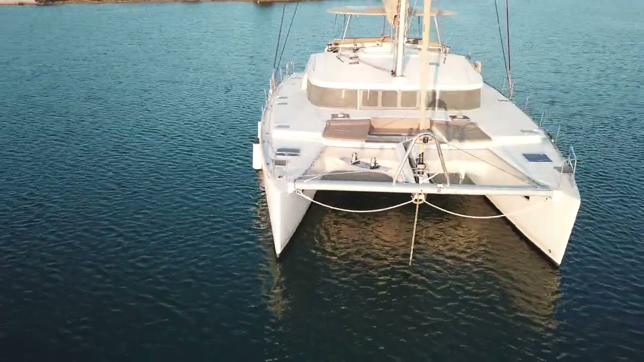 Catamaran Infinity - First Drone View