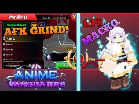 *NEW* FREE Worldlines Macro 100% Win Rate + Setup | Anime Vanguards Roblox