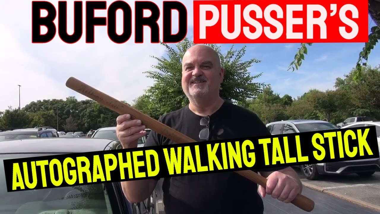 Buford Pusser’s 1973 Autographed Stick Now at the TigerMan Museum!