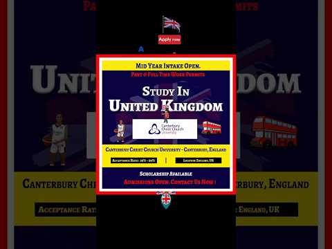 ๐ Canterbury Christ Church University โ UK