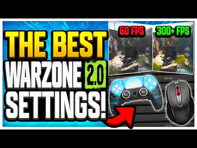 Warzone 2: Best keyboard and mouse settings