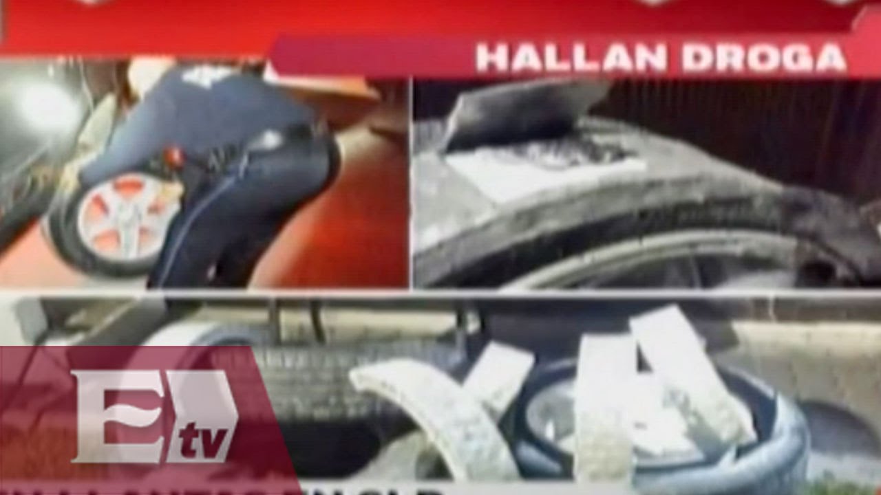Hallan 22 kilos de droga oculta en llantas de camioneta en SLP / Mariana H