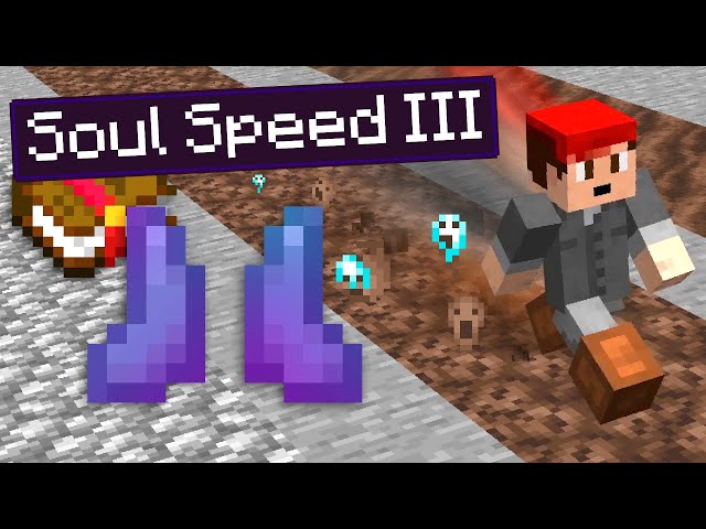 The uses of the Soul Speed enchantment in Minecraft