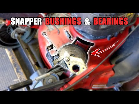 Snapper EZ Speed - Replacing Drive Bushings & Bearings