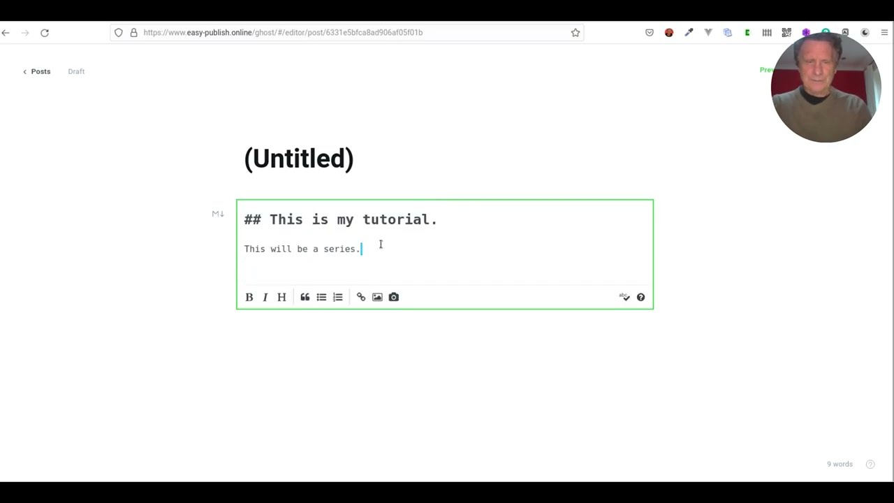 How to publish via Ghost CMS