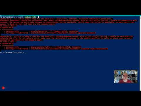 Powershell: Getting and updating help files (Intro to Powershell series video 3-3)