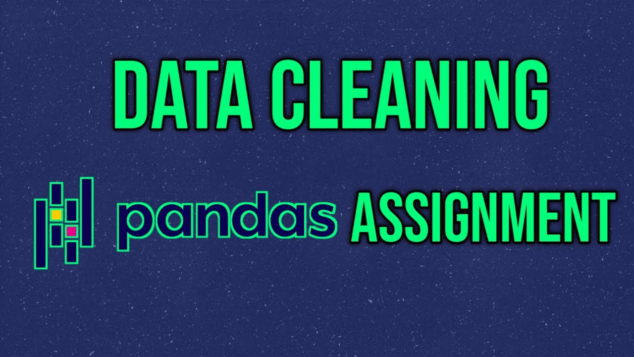 Data cleaning using pandas Assignment