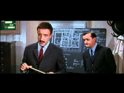 Clouseau explains the facts to Hercule