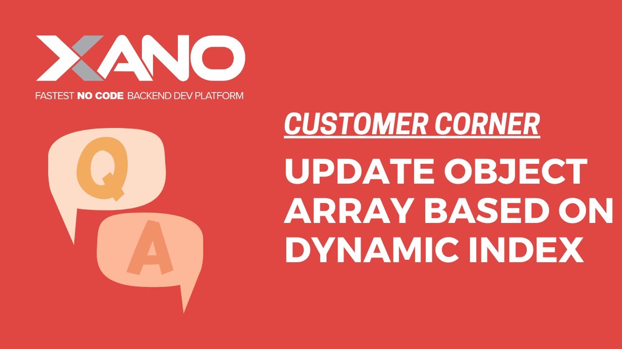 Updating an object array based on dynamic index