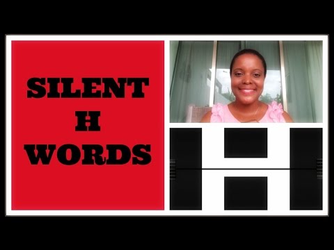Silent H Words