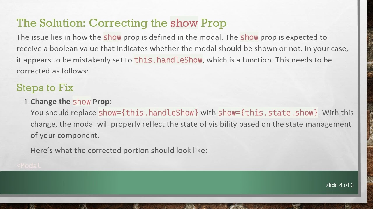 Fixing the React Bootstrap Modal Close Button Issue