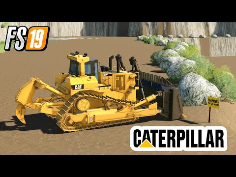 Steam Community :: Video :: FS-19 Bulldozer Caterpillar D11T Farming ...