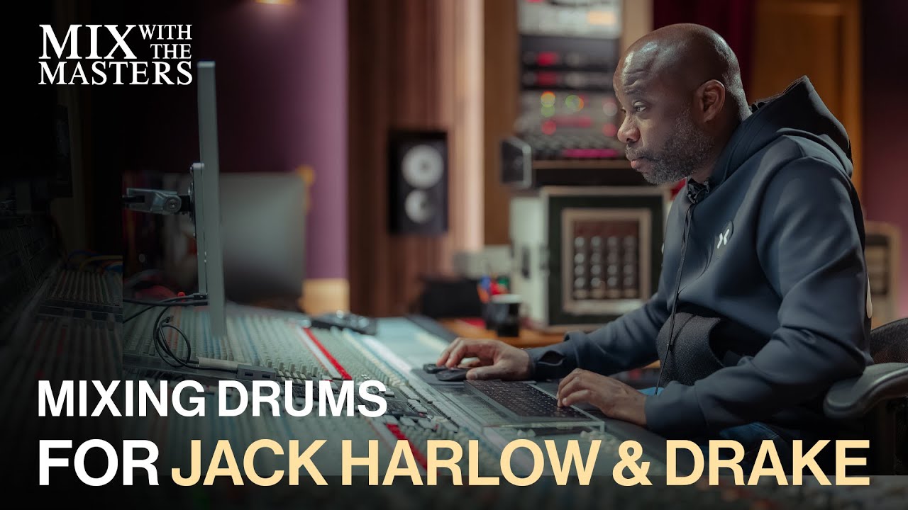 Leslie Brathwaite mixing drums for Jack Harlow & Drake｜Sneak Peek