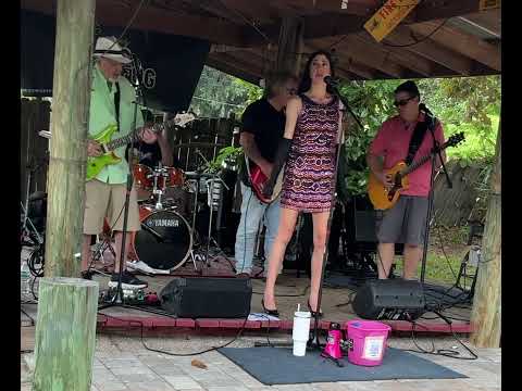 Casey & the FOG cover "You Might Think" - Choppers Bar & Grill, July 2024