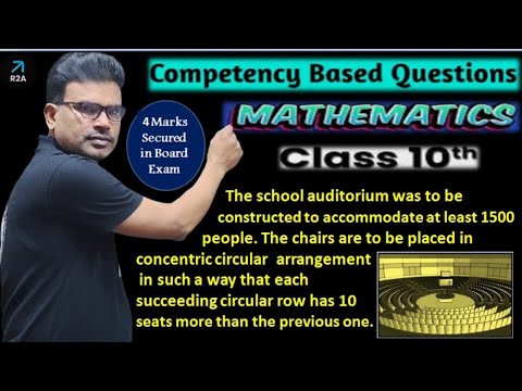 Case study Class 10th | the school auditorium was to be constructed to accommodate at least 1500