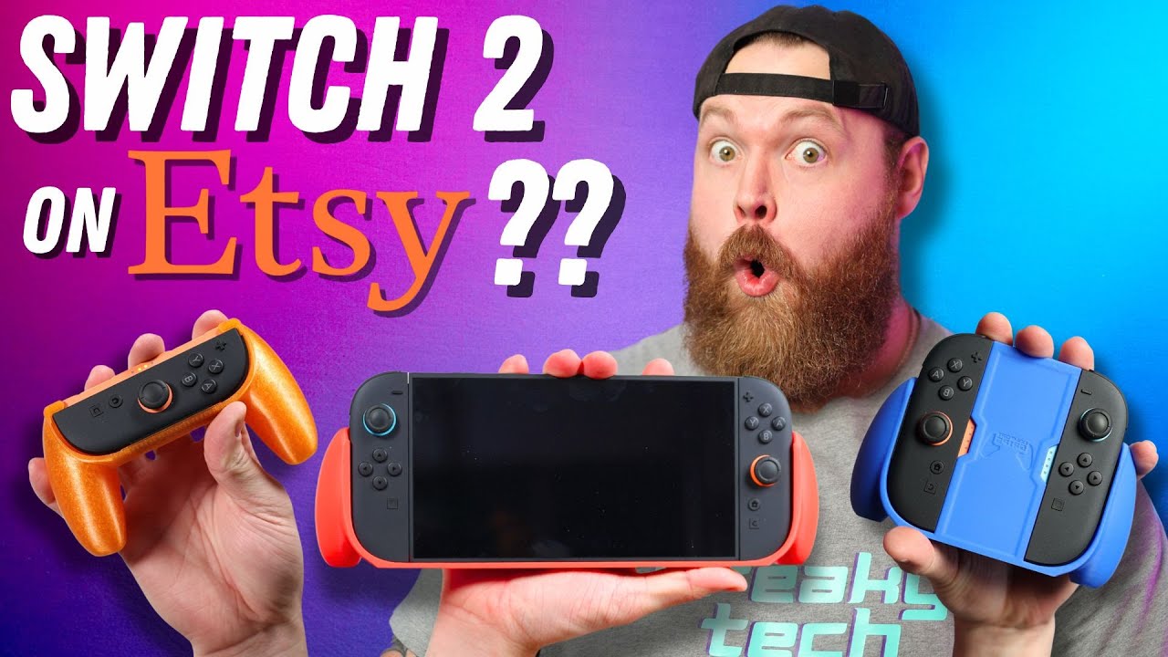 Don’t Sleep on Etsy for Switch 2 Gear – Comfort Grips Are Legit!