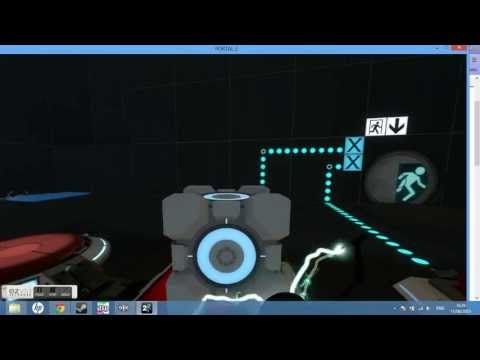 Steam Community :: Video :: Portal 2 walkthrough: 3 buttons, 2 cubes, 1 ...