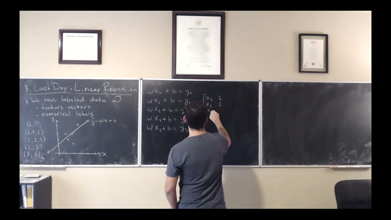 Linear Algebra & Multivariable Calculus - Linear Regression from Scratch