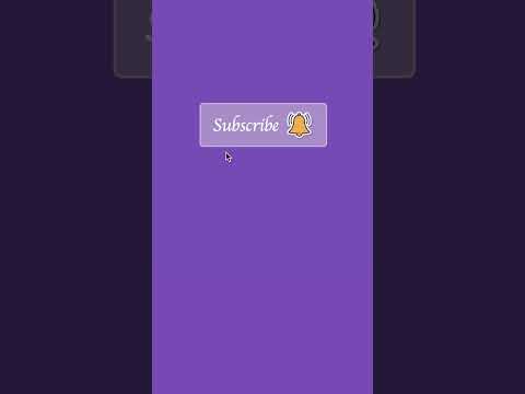 Create a Magical Subscribe Button with CSS | Bell Icon | Mind-Blowing Animation | Let's Do CSS