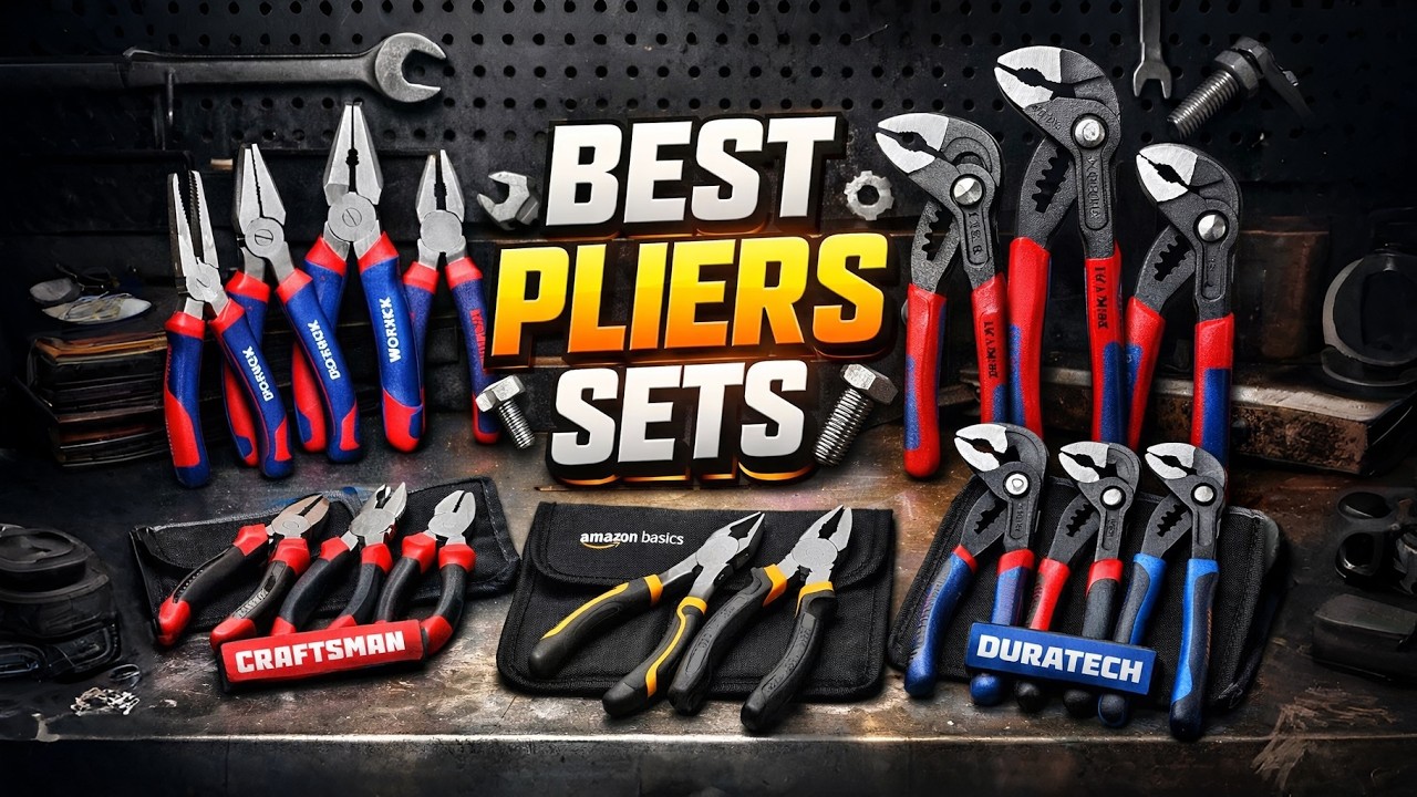 Top 5 Best Pliers Sets 2026 – Best Multi-Purpose Pliers for Home & Workshop!