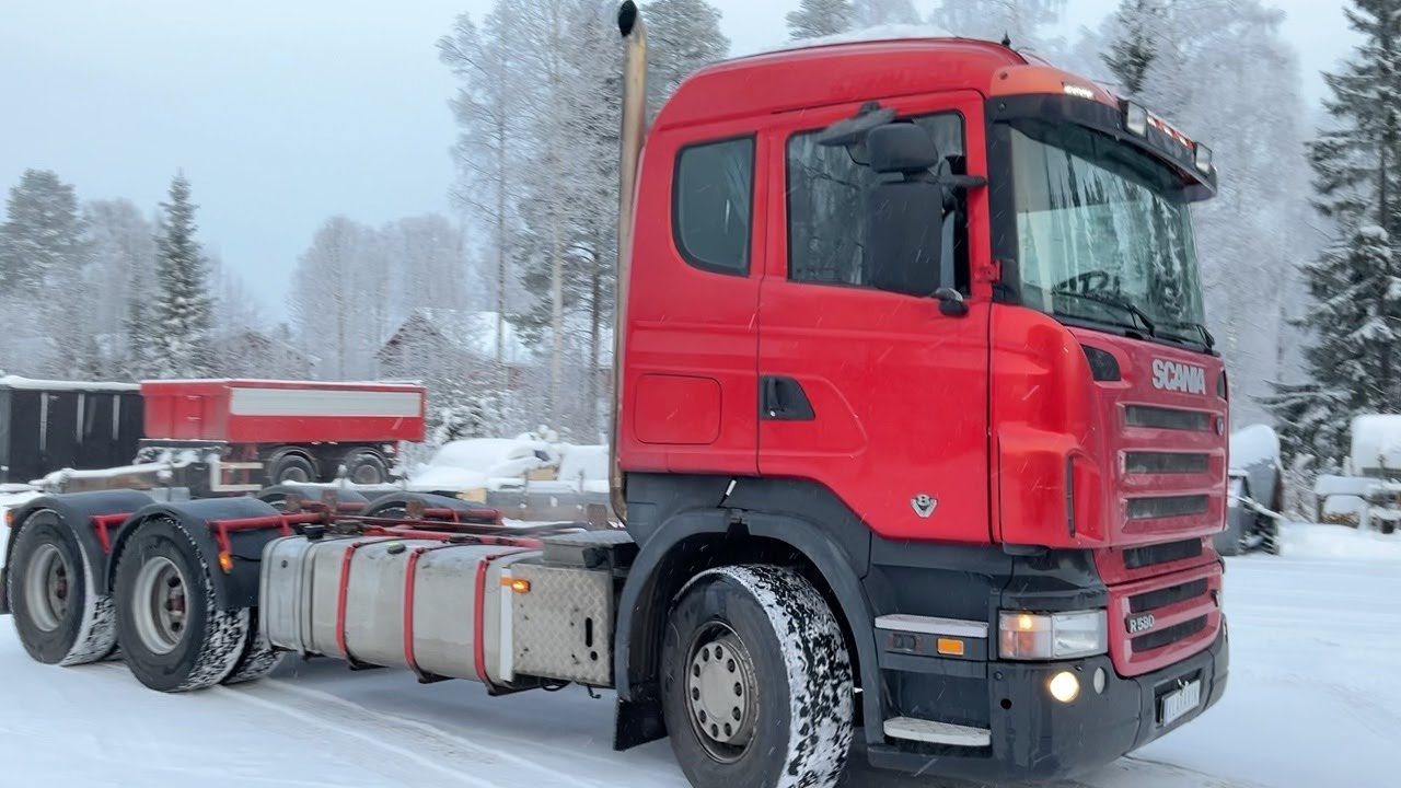 Lastbil Scania R580, Vännäs, Klaravik auktioner