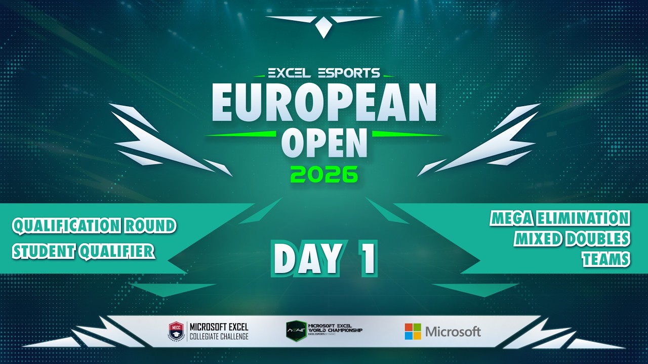 Excel Esports European Open 2026 - Day 1
