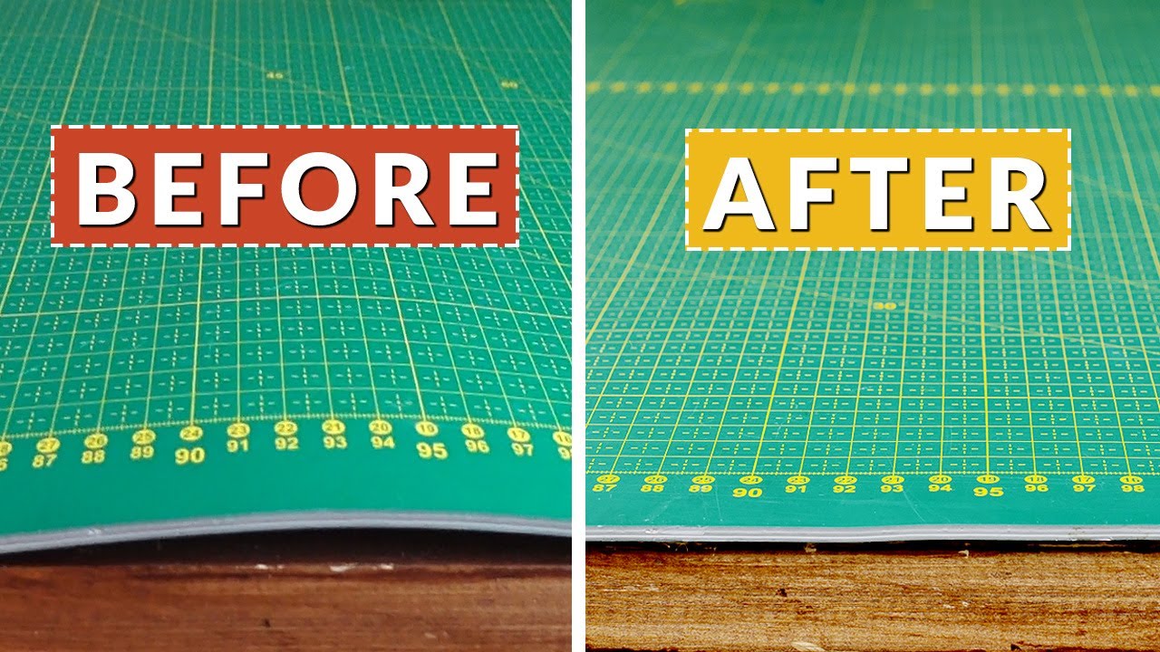 How To Flatten A Warped Cutting Mat: Step-by-Step Tutorial