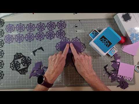 #CM Spider Webs Frame Punch.