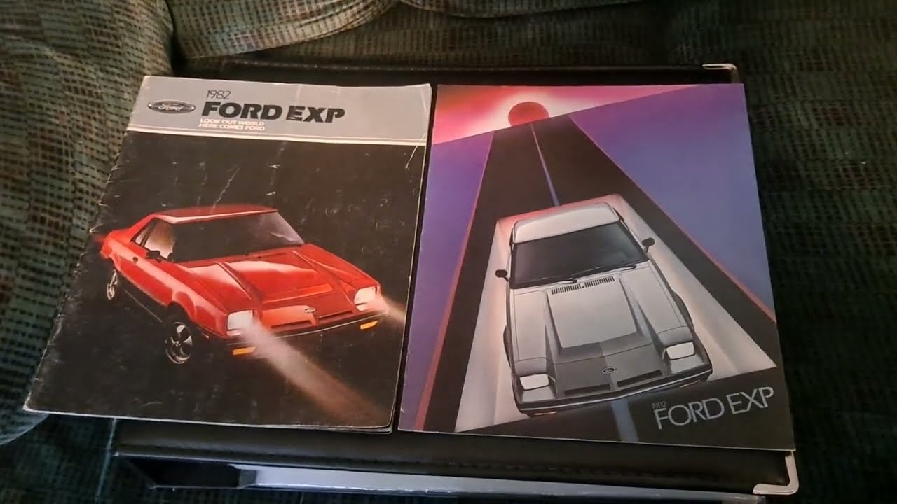 1982 Ford EXP Catalogs & Sales Brochures