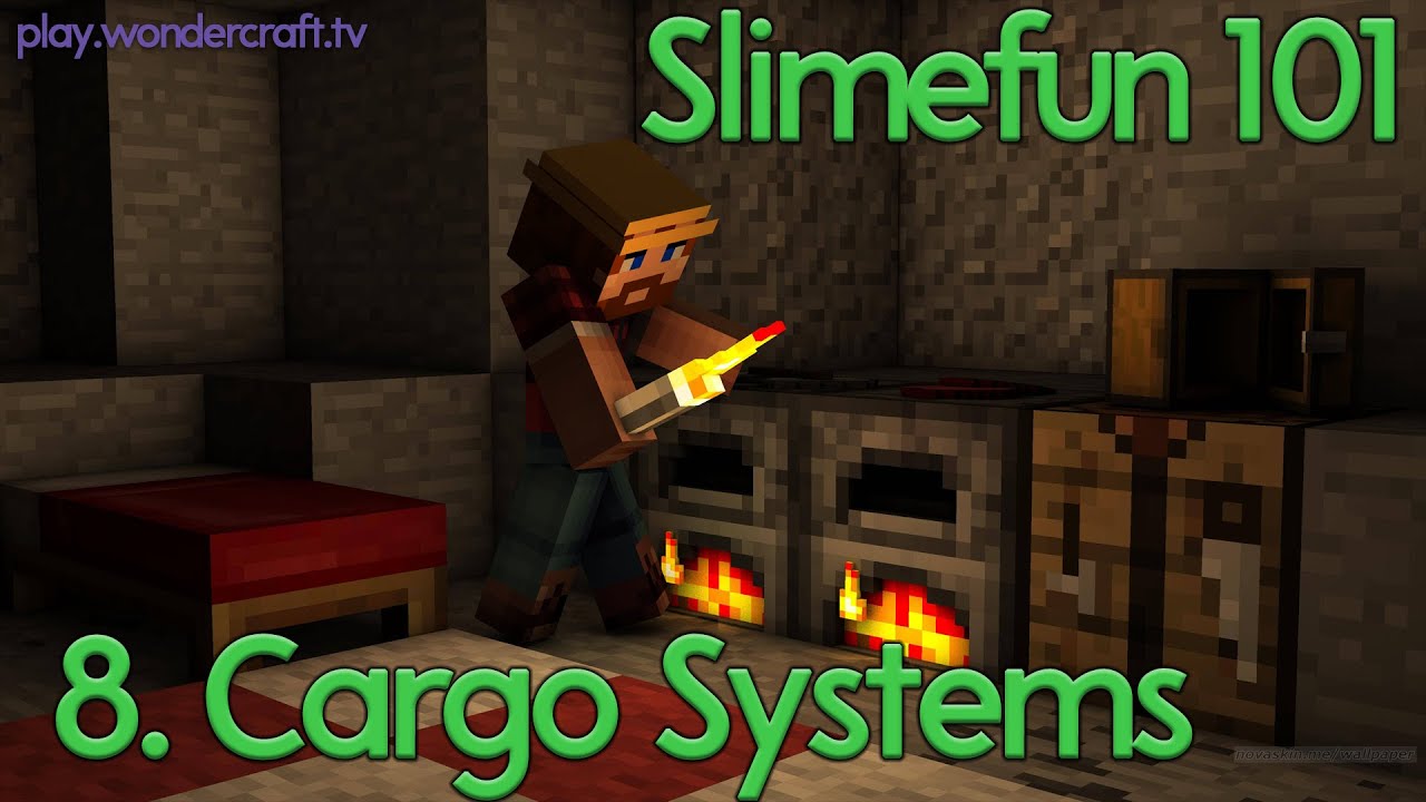 Slimefun Tutorial 101 - 8 Cargo Systems