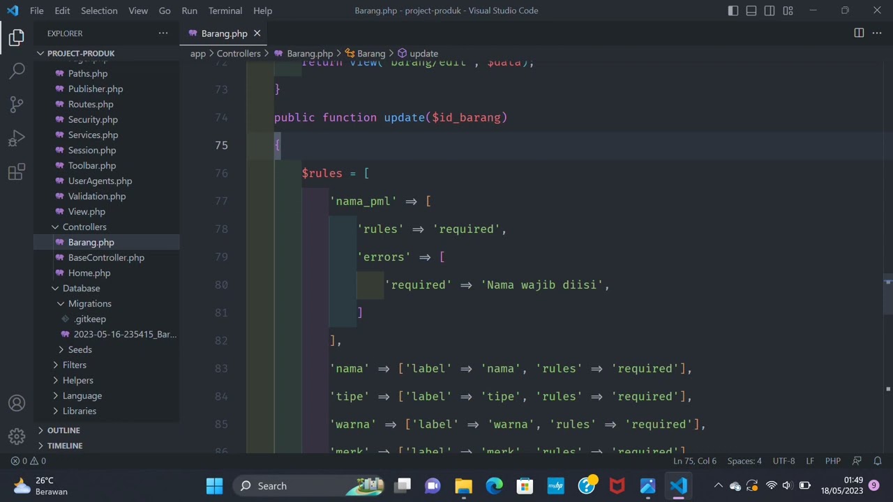 Tugas 2 CRUD (Pemrograman Web 2)